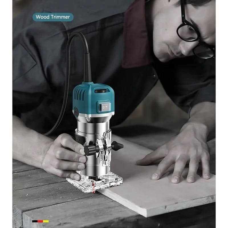 Elektrická fréza na drevo Drevoobrábacia frézka 33000 ot./min ...